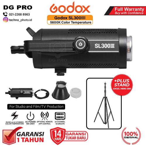 Jual Godox SL300III Daylight LED Video Light SL 300III SL300 III ...