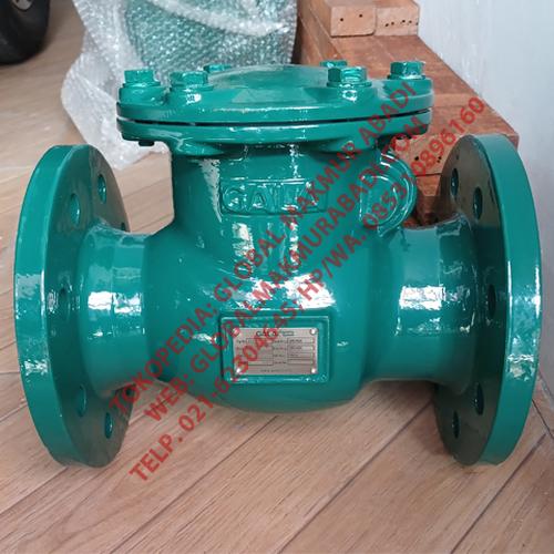 Jual GALA SWING CHECK VALVE FLANGE END JIS10K CAST IRON BODY - 5 ...