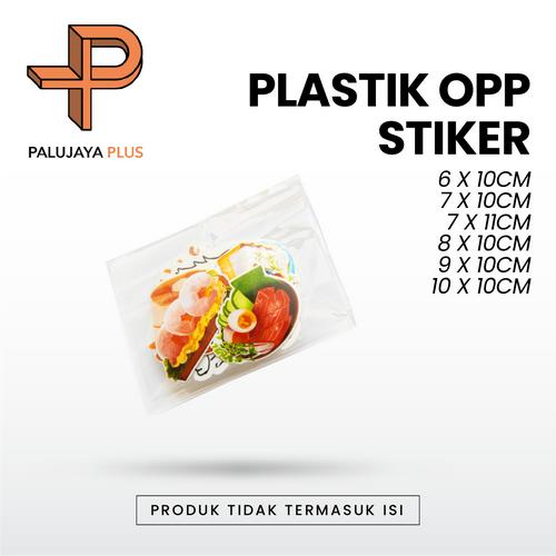 Jual Plastik OPP Stiker 100PCS/PACK 100 LEMBAR PER PACK/ BANYAK UKURAN ...