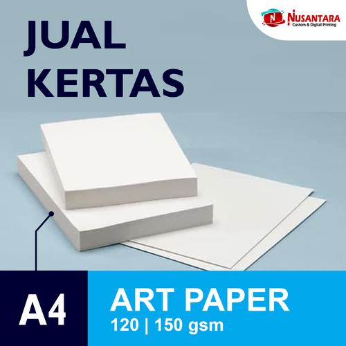 Jual Kertas A4 Art Paper 150gsm ( 1 RIM=500 lembar) | Kertas Office ...