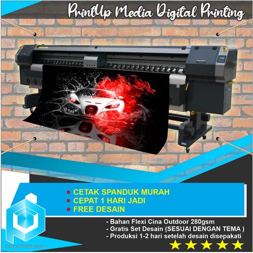 Jual CETAK SPANDUK BANNER BALIHO PAMPLET METERAN free desain - 150 x 100 cm - Kab. Bandung ...