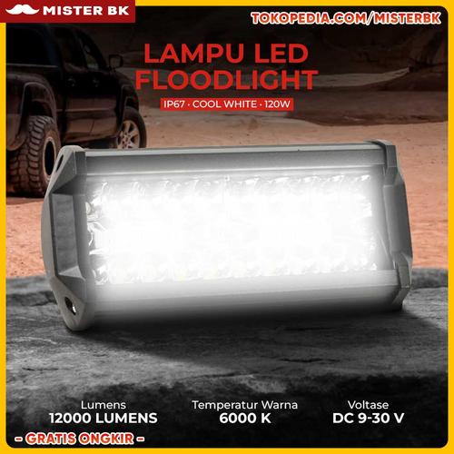 Jual Lampu Sorot Kabut Floodlight Foglamp Mobil Truk Bus Warna Putih ...