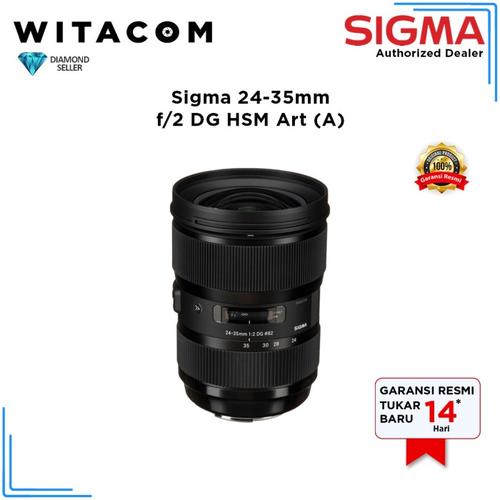 Promo Lensa Sigma 24-35mm f/2 DG HSM Art (A) for Nikon F - Garansi Resmi Cicil 0% 3x - Jakarta ...