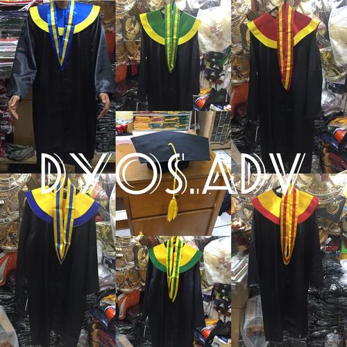Jual toga wisuda mahasiswa toga mahasiswa bahan satin berkualitas ...