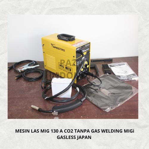 Jual MAESTRO MESIN LAS MIG 130 A CO2 TANPA GAS WELDING MIGi GASLESS - PAKET LENGKAP - Jakarta ...