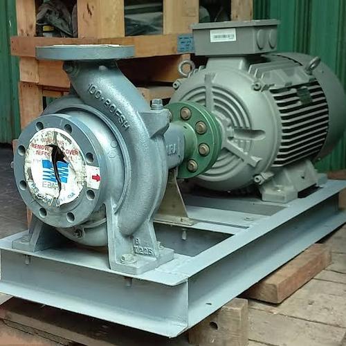 Jual Pompa Air Centrifugal EBARA 100×80 FSHA MS Motor 25Hp 380V Pump ...