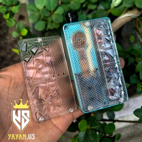 Jual Button Dotaio V2 Outer Panel Acrylic Cristal design Clear Bening ...