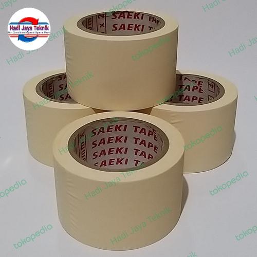 Jual DUCT TAPE / ISOLASI PIPA AC TANPA LEM MERK "SAEKI TAPE" IVORY ...