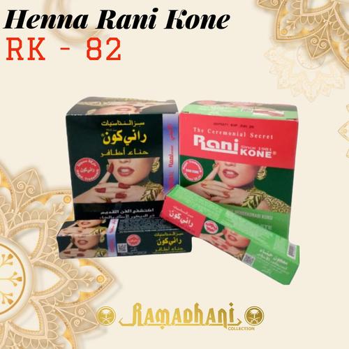 Jual Henna Rani Kone 82 Nail Decoration Paste Reddish - Merah Maroon ...