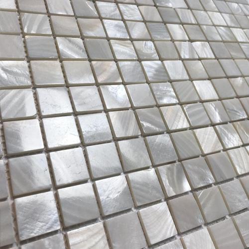Jual Mozaik Dinding Kamar Mandi Mosaic Venus Pearly White - Kota Depok ...