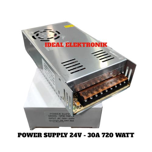 Jual SWITCHING POWER SUPPLY 24V 30A TRAVO PSU 30A 24V - Jakarta Pusat ...