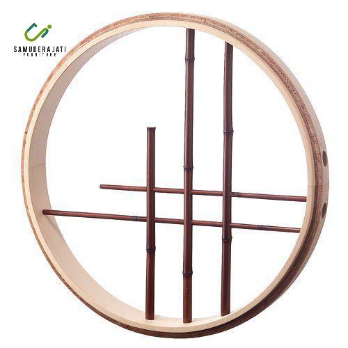 Jual Jendela Bulat Palang Bambu, Jendela Bulat Model Jepang, Jendela ...