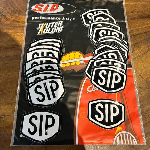 Jual SIP Tape Logo Sticker Original SIP Scootershop - white - Kab ...