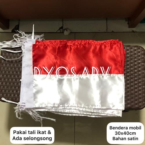 Jual bendera mobil merah putih bahan satin - Jakarta Pusat - Dyos_Adv ...