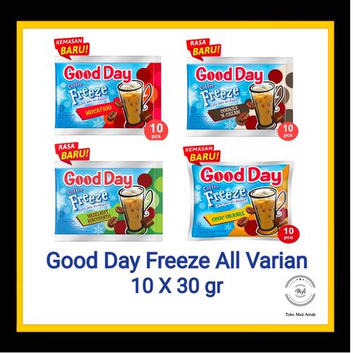 Jual Good Day Freeze renceng All Varian rasa isi 10 sachet - Moccafrio ...