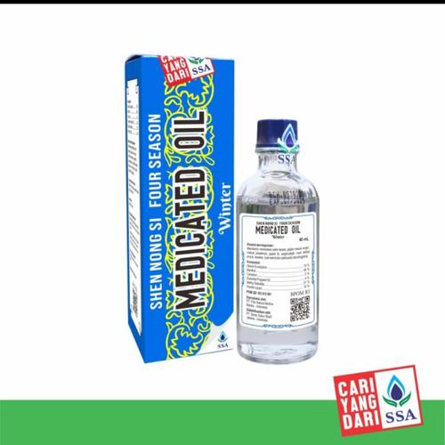 Jual Four Season Medicated Oil winter 40ML [ BIRU ] - Kota Bekasi ...