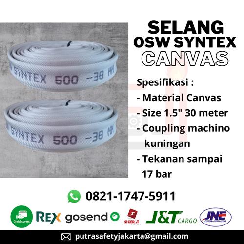 Jual FIRE HOSE OSW SYNTEX UNIDUR CANVAS 1.5 INCH 30M SELANG DAMKAR ...