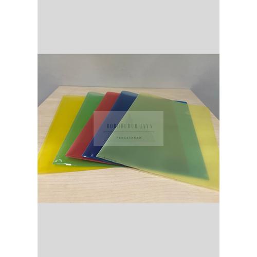 Jual Clear Sleeves Map L Bening Transparan Folio - Kuning Tua - Jakarta ...