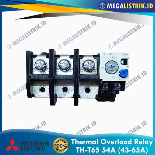 Jual Mitsubishi TH-T65 54A ( 43A - 65A ) Thermal Overload Relay THT65 54 A - Kota Surabaya ...