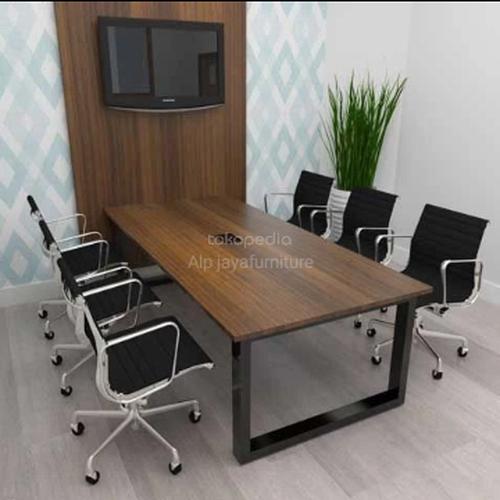 Jual meja meeting/meja kantor /meja rapat minimalis industrial - Kota ...