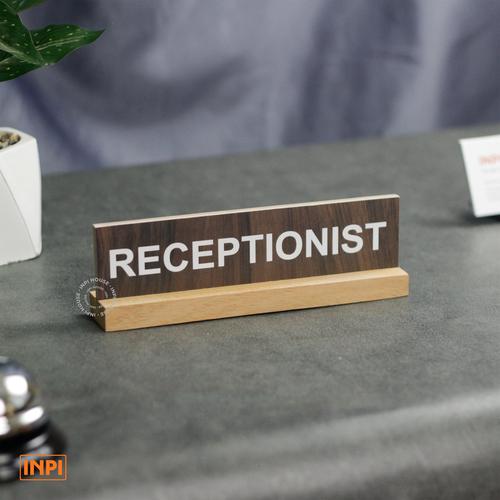 Jual INPI - Sign Tatakan MDF Receptionist Closed - Hitam - Kota Bandung ...