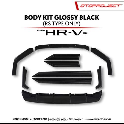 Jual Bodykit / Body Kit HRV 2022 Glossy Black For RS Tipe Only ...