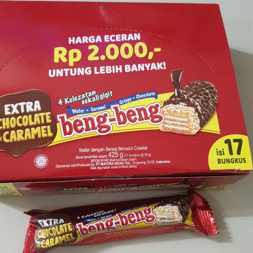Jual Beng Beng chocolate wafer Reg Pack isi 17PCS - Kab. Bandung ...