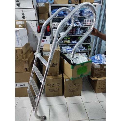Jual Tangga Kolam Renang 4 Trap Stainless / Tangga Lokal Anti Karat ...