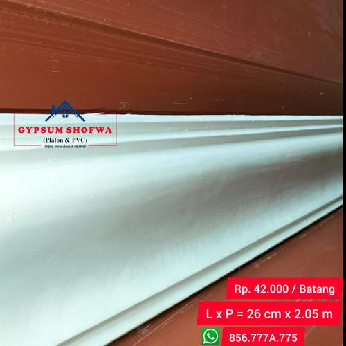 Jual List Profil Gypsum Minimalis 26 cm / Plafon List Gypsum - Jakarta ...