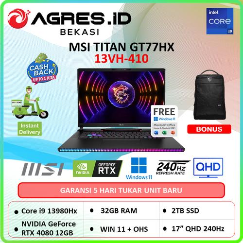 Promo MSI Raider GE78HX i9 13980HX RTX 4080 32GB 2TB 17" QHD 240Hz W11 ...