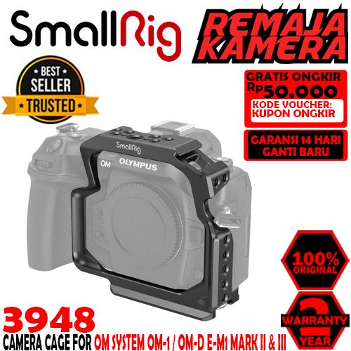 Promo SMALLRIG CAMERA CAGE FOR OM SYSTEM OM-1 3948 - GARANSI RESMI ...
