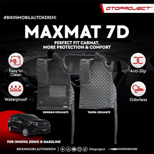 Jual karpet maxmat 7D oto project black Innova Zenix hybrid full bagasi ...