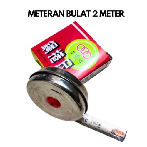 Jual Meteran Stainless Bulat / Meteran Jengkol 2 Meter - Kota Tangerang ...