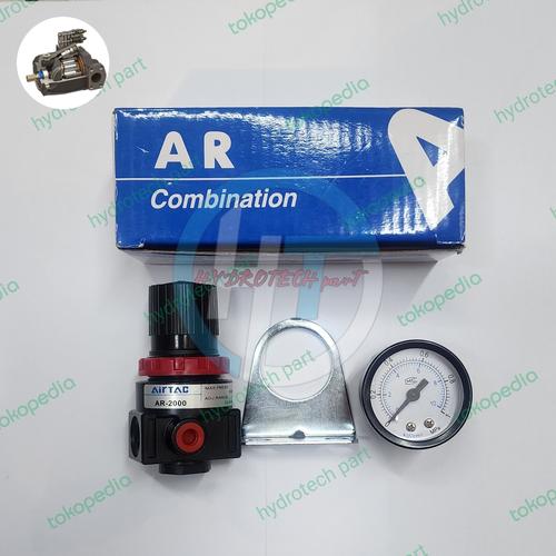 Jual AR 2000 REGULATOR PENUMATIC ANGIN / AR 2000-02 / 1/4 INCH ...