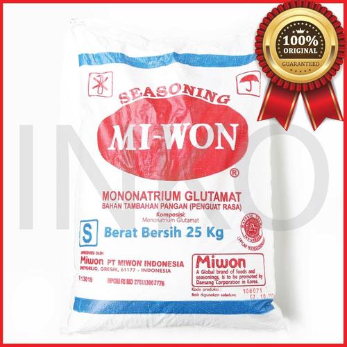 Jual MIWON MSG PENYEDAP RASA KARUNG UKURAN S 25KG - Jakarta Pusat ...