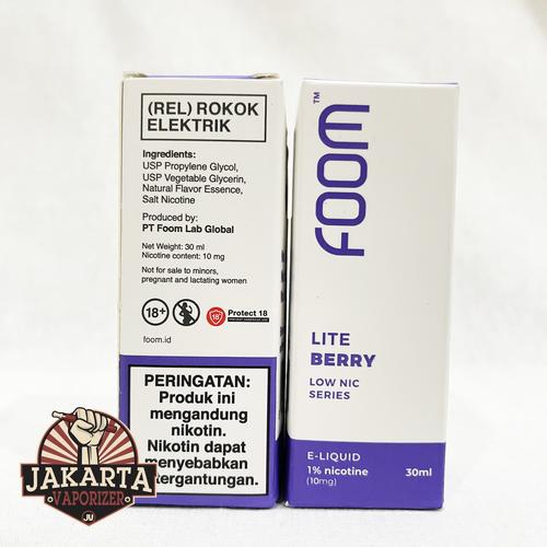 Jual [SALT] FOOM LITE BERRY SALTNIC 30ML BY FOOM LAB - Jakarta Utara ...