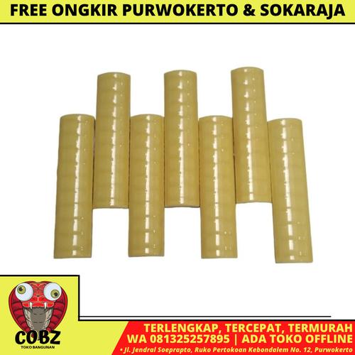 Jual 10 CM / COBZ Kuku Macan Bon Bon Lis Keramik Ulir Lurus Kuning ...