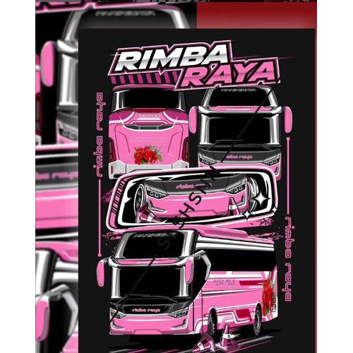 Jual Stiker Bus Mania Bus Artis Rimba Raya Laser Sticker - Jakarta ...