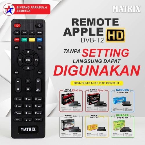 Promo remote stb dvbt2 matrix apple kuning hd - Kota Medan - Bintang ...