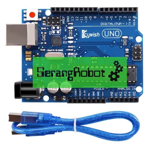 Jual Arduino Uno R3 DIP ATmega328p ATmega16U + Kabel USB Murah - Kota ...
