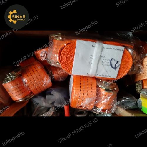 Jual RATCHET LASHING 2" X 8M TALI PENGIKAT BARANG 2 INCHI 8 METER 50MM ...