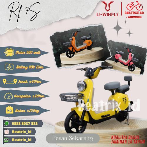 Jual SEPEDA LISTRIK UWINFLY R7S | REDFISH 7S GARANSI RESMI - Merah ...