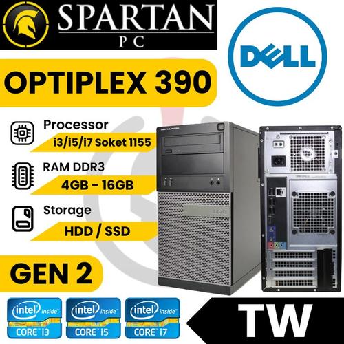 Jual PC Dell Optiplex 990 / 790 / 390 MT Core i3 Gen 2 CPU Mini Tower 1155 - Kosongan, 8GB - SSD ...