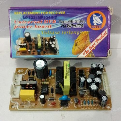 Jual 2838 kit modul module power supply suply lengkap viper22a viper22 ...
