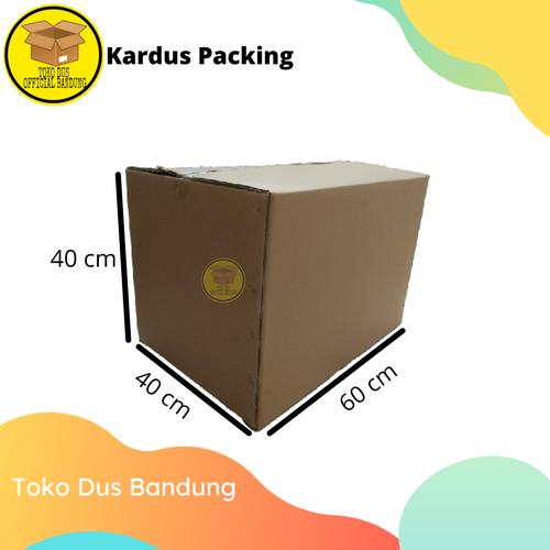 Jual kardus packing besar / kardus jumbo uk 60x40x40 cm / Dus Pindahan ...