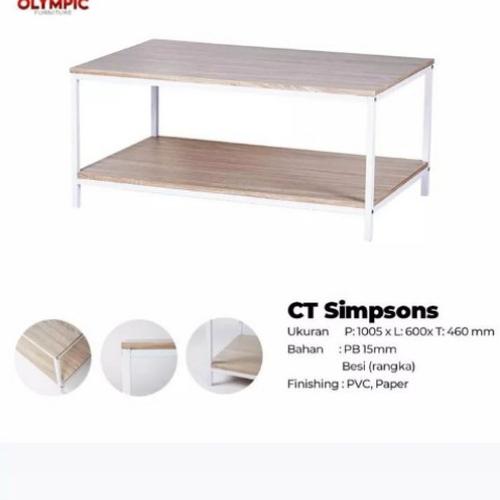 Jual Meja Kayu Particle Board/Meja Minimalia Rangka Besi/Meja CT ...