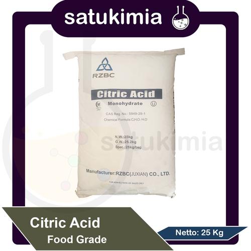 Jual Citric Acid Monohydrate / Asam Sitrat / Asam Sitrun 25 KG ...