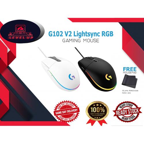 Jual Logitech G102 V2 Lightsync Gaming Mouse - Hitam - Jakarta Utara - LevelUpGamingShop | Tokopedia