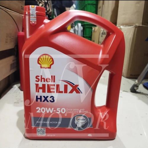 Jual SHELL HELIX HX3 20W-50 4LT GALON - Kota Bandung - IRIAN MOTOR ...