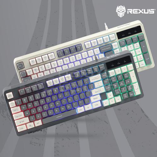 Jual REXUS BATTLEFIRE K98M Backlit Floating Keys Gaming Keyboard ...
